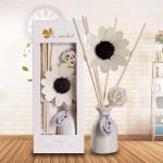 Ceramic Aroma Pot Reed Diffuser Set of 2 - Homey Ceramic