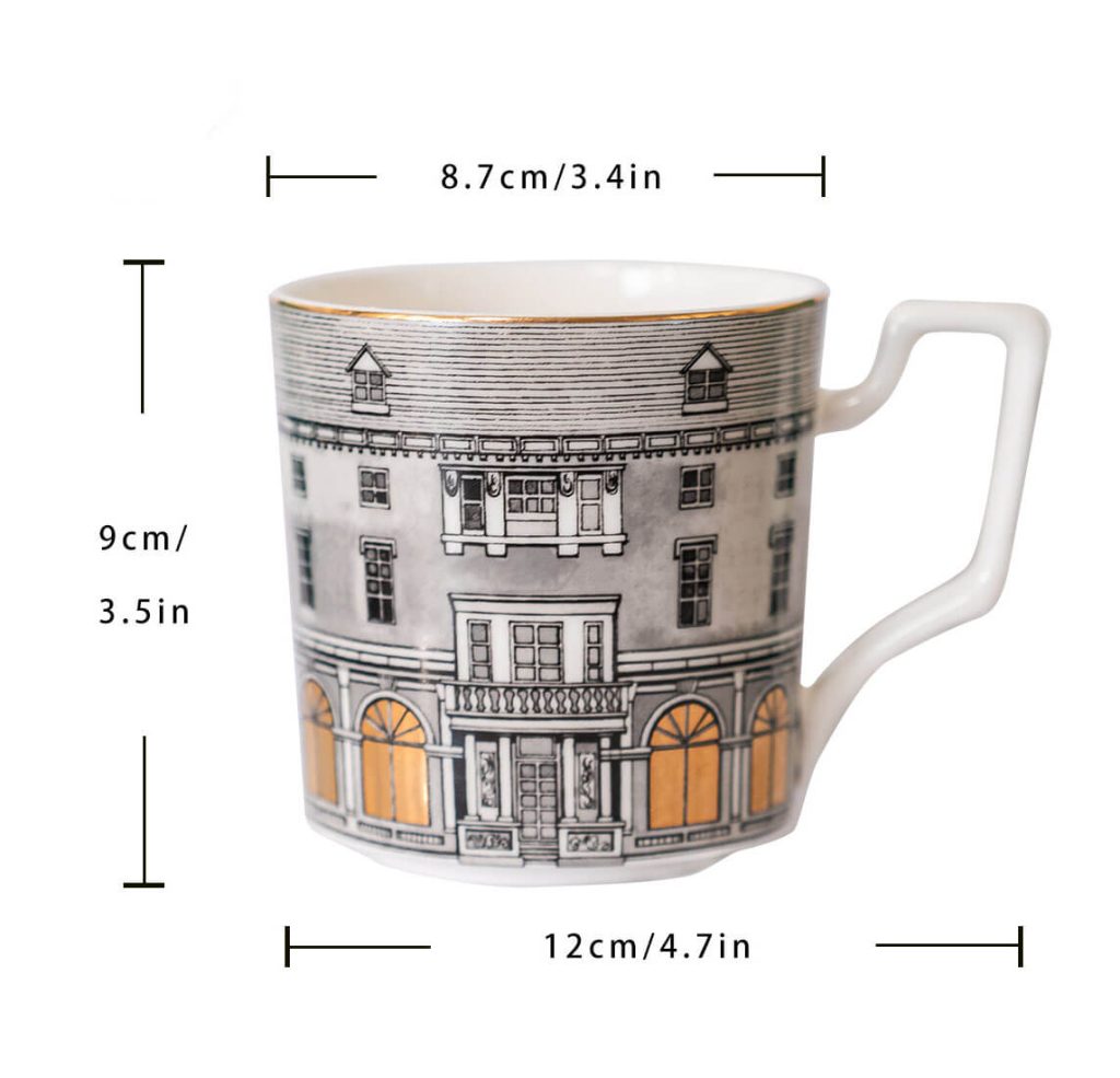 Custom Bone China Coffee Mugs - Homey Ceramic