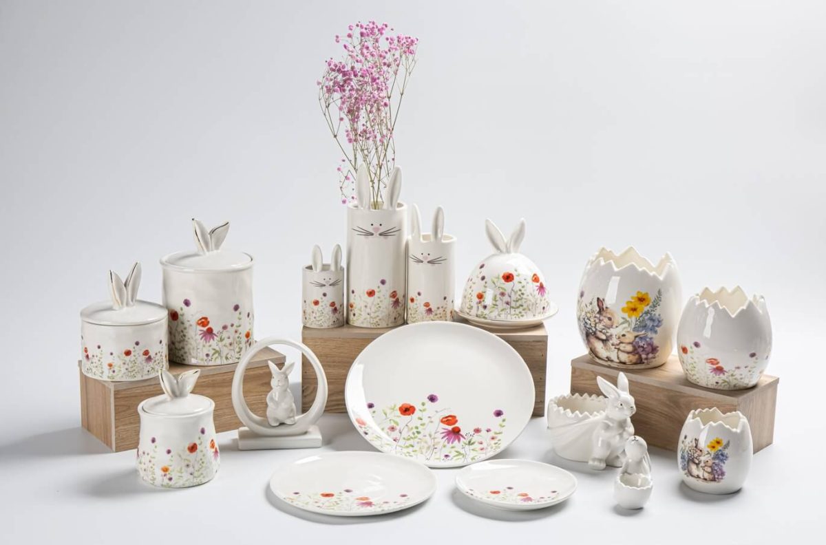 Customized Bunny Ceramic Collection - Homey Ceramic